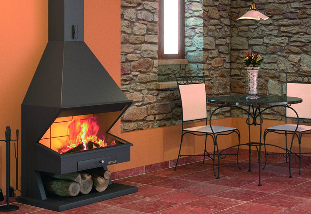Cheminée et insert maison, bois et électrique - Mon Aménagement Maison