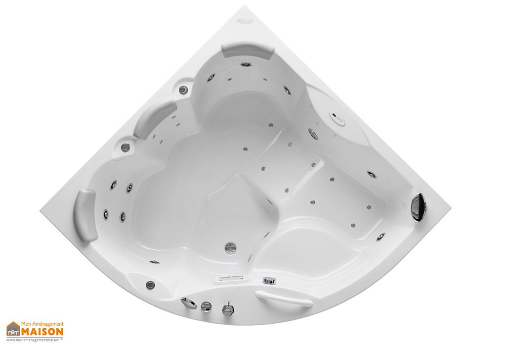 Baignoire Balnéo d'Angle Gaia - Kolpa