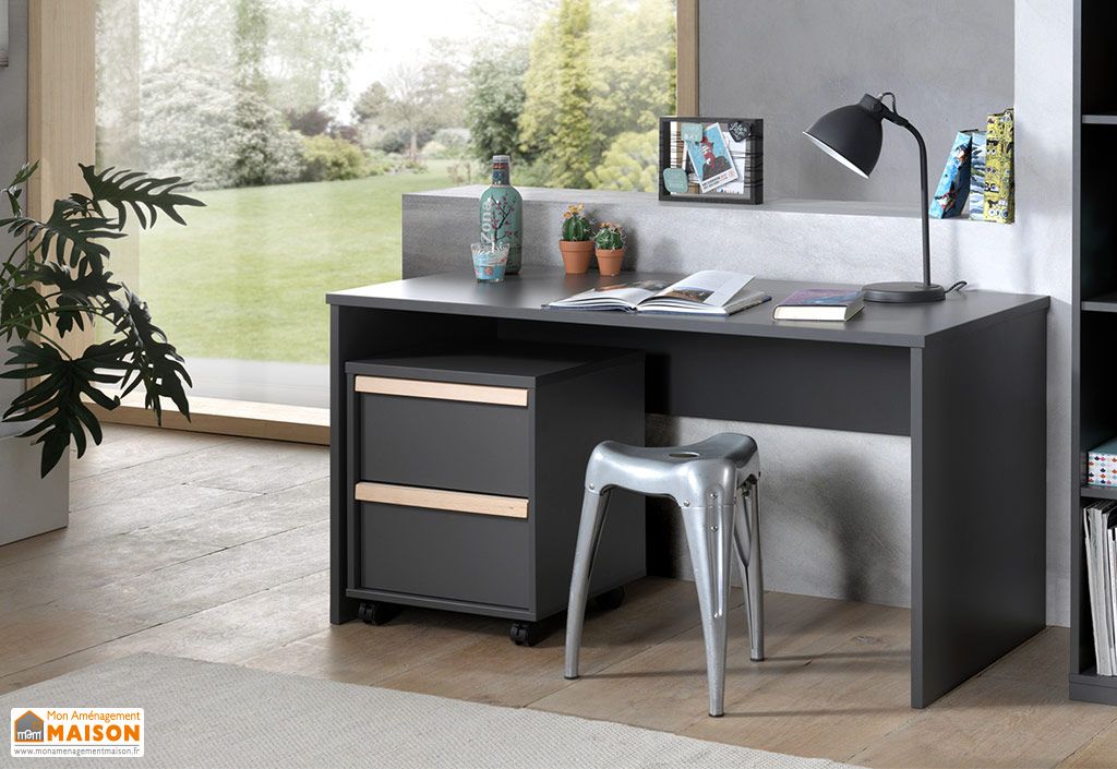 Caisson de Bureau en Bois sur Roulettes London (Pls Coloris) - Vipack