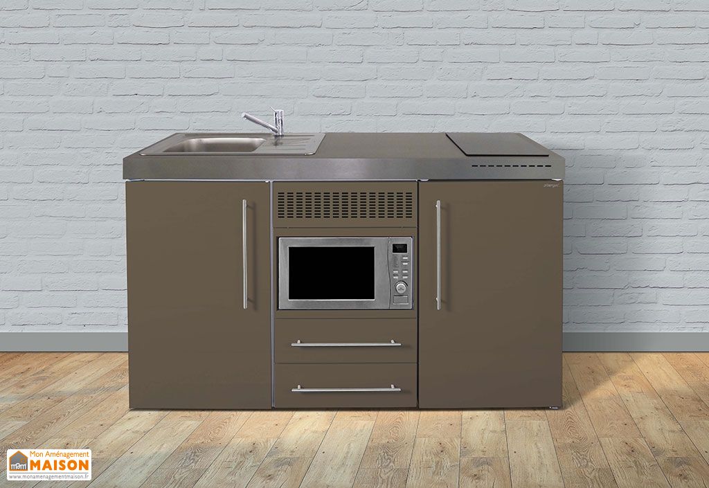 Mini-Cuisine avec Micro-Ondes et Vitrocéramique MPM150 (6 Coloris ...
