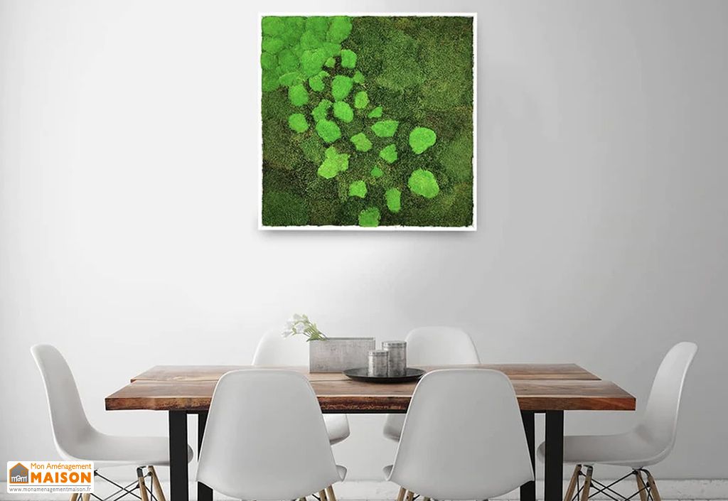 Cadre végétal en mousse stabilisée – Moss - Naturall Green