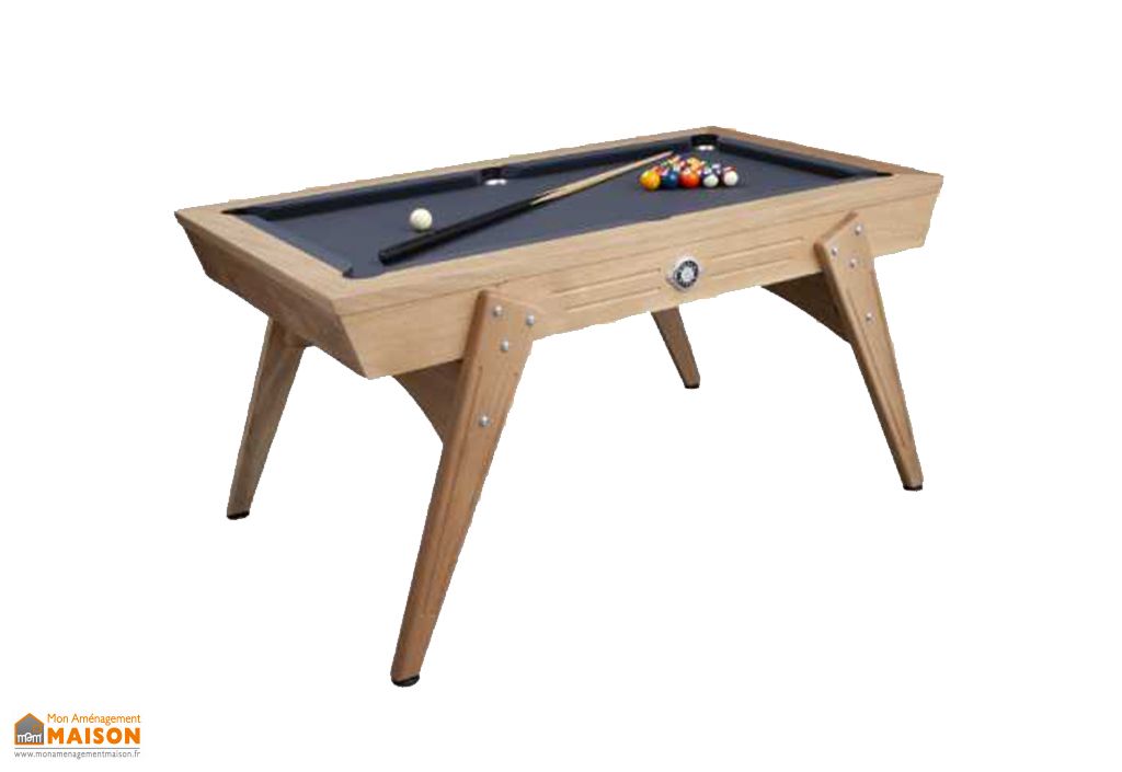 Billard américain compact en bois de chêne - Chiberta - Stella