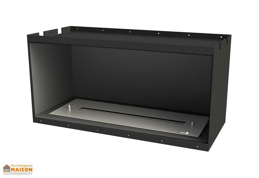 Caisson pour foyer décoratif TERMOBIO en acier – ouverture frontale ...