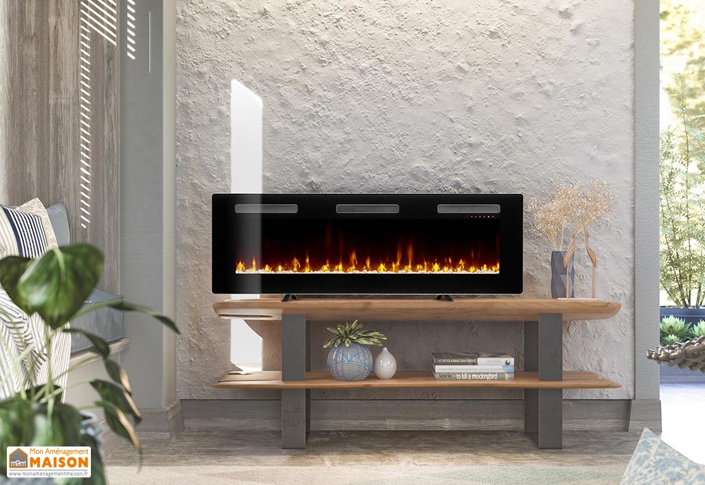 Cheminée électrique foyer décoratif 1600 W - Sierra - Dimplex