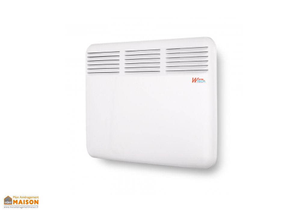 Radiateur Electrique Economique Chauffage Mural avec Thermostat 1000 W ...