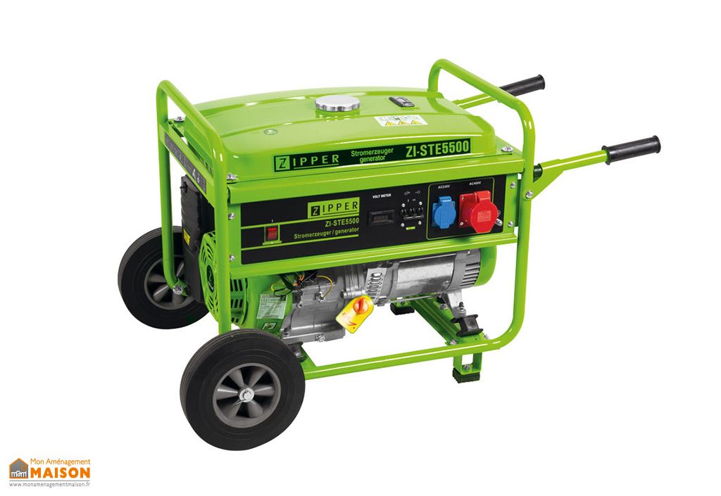 Groupe électrogène thermique 5500 W - Zipper Maschinen