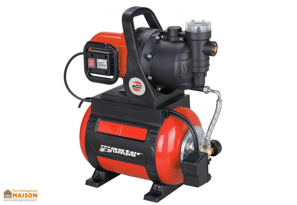 Groupe Hydrophore avec Réservoir 24L 800W - Master Pumps