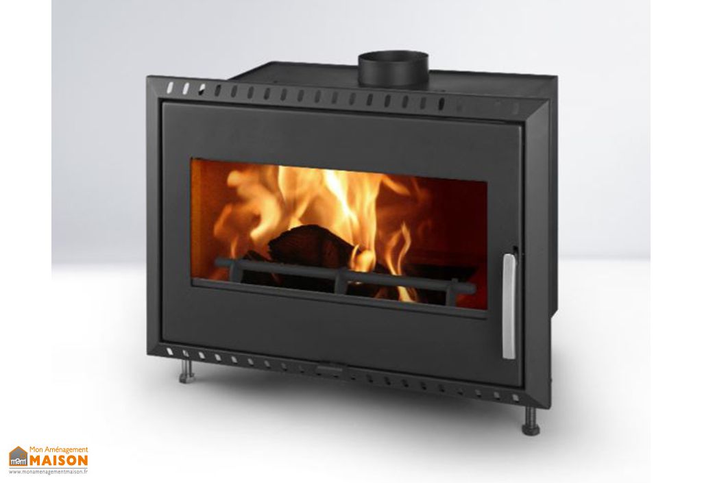 Insert à bois en acier Landscape – 11,5 kW - Thorma