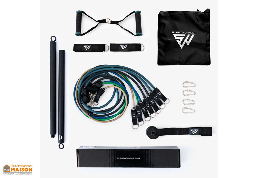 Kit d’entraînement élastiques de musculation SmartWorkout Elite - SmartWorkout