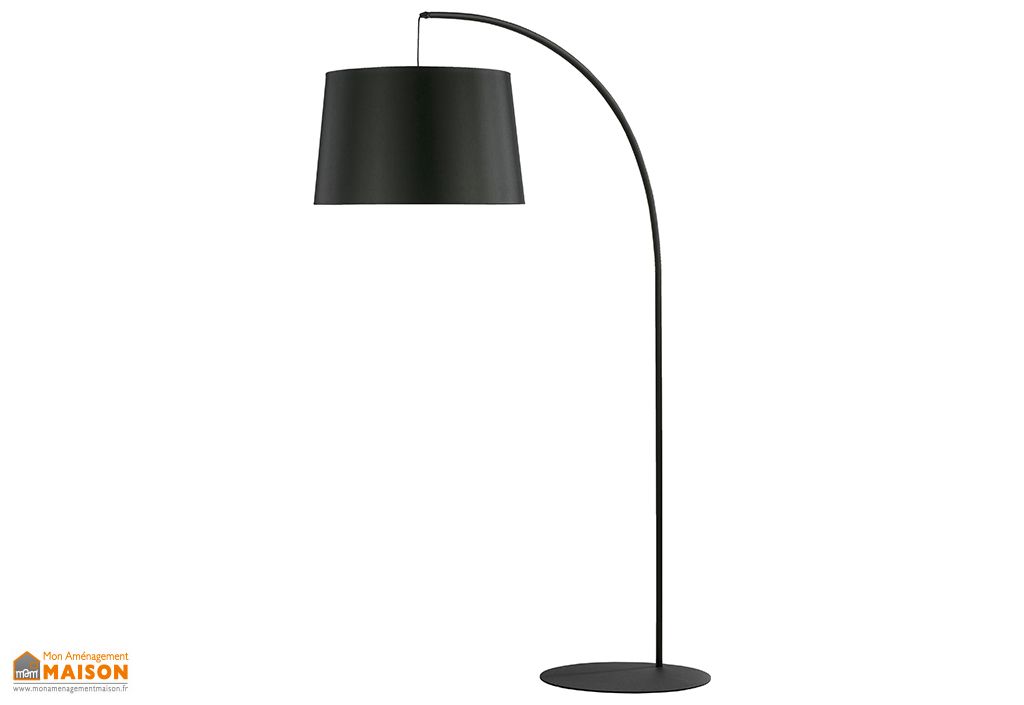 Lampadaire en métal noir - Hang - TK Lighting