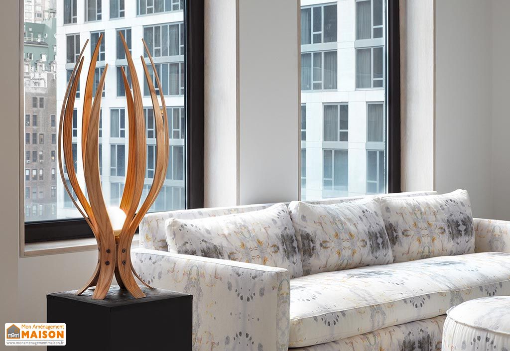 Lampe de Table Design en Bois Iris - MacMaster