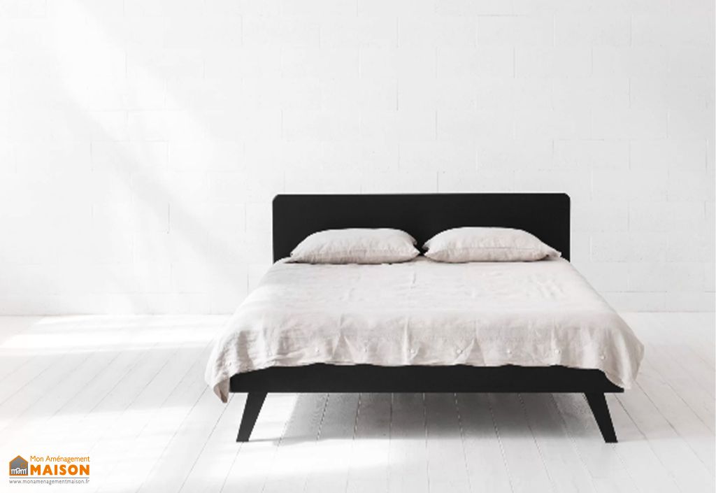 Lit Queen Size en bois de chêne massif 160 x 200 cm – Rest - IDDO Slow ...