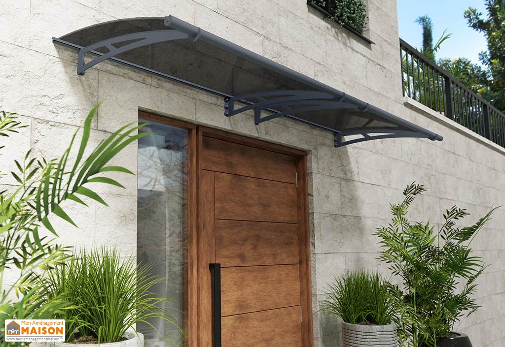 Marquises modernes en aluminium, auvents pour porte d'entrée - Mon ...