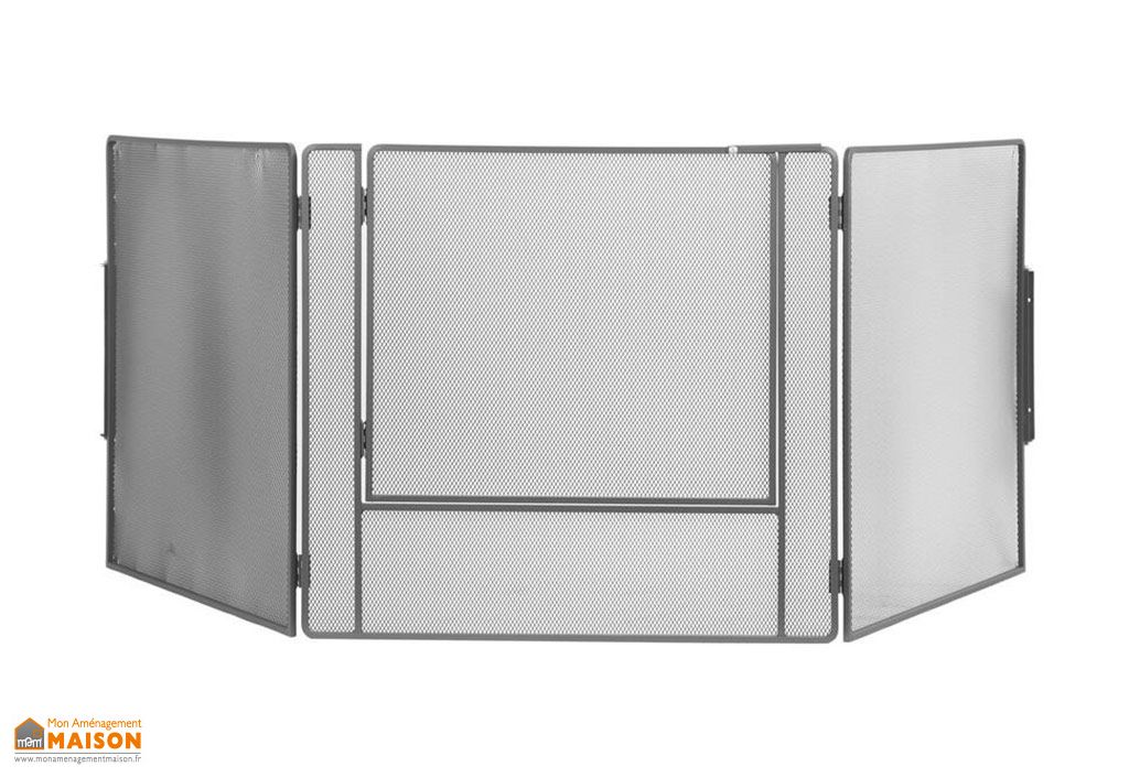 Pare-feu pour poêle en acier Martaho XXL– 220 x 90 cm - Le Marquier